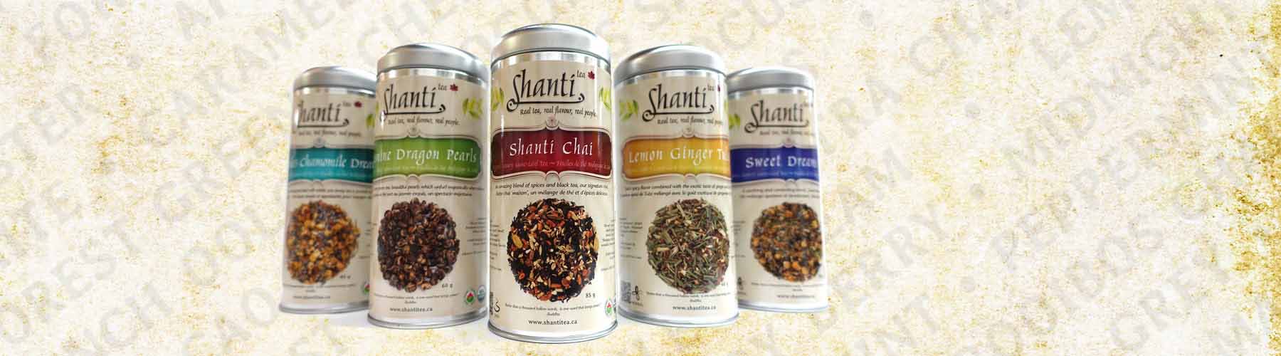 Shanti Tea Canada: Buy Organic Tea, Herbs and Spices Online - Green Tea ...